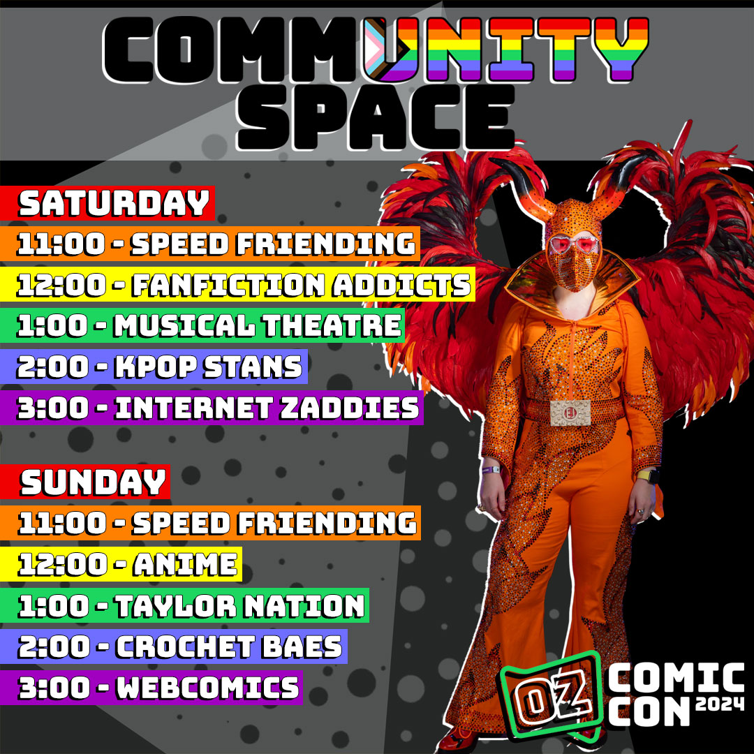 CommUnity Space - Oz Comic-Con