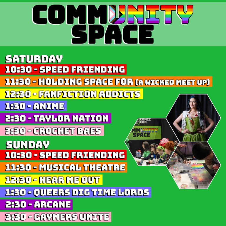 CommUnity Space - Oz Comic-Con