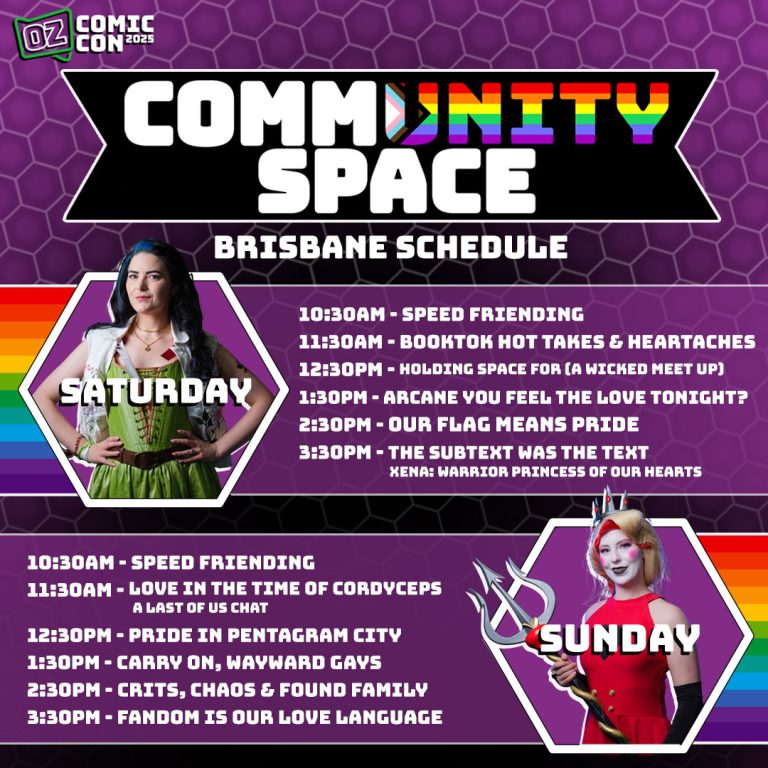 CommUnity Space - Oz Comic-Con
