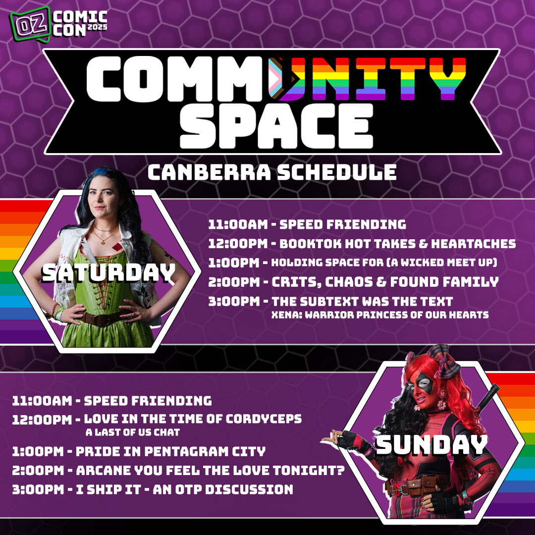CommUnity Space - Oz Comic-Con